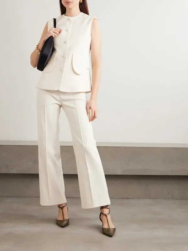 DESTREE Yoshitomo Pleated Straight-leg Pants
