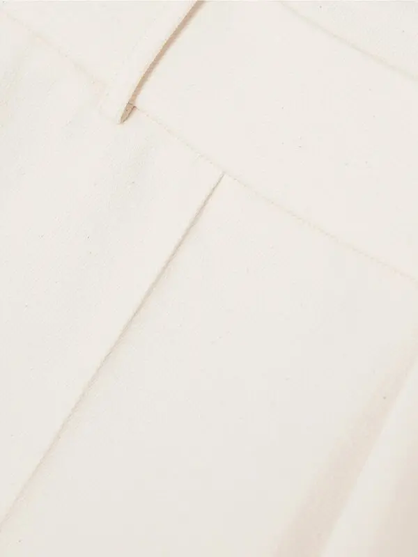 DESTREE Yoshitomo Pleated Straight-leg Pants
