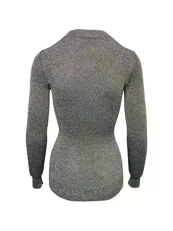 CHRISTOPHER KANE Round-neck Open-knit Top