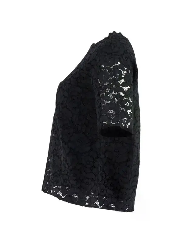 JOSEPH Lace Short-sleeve Top