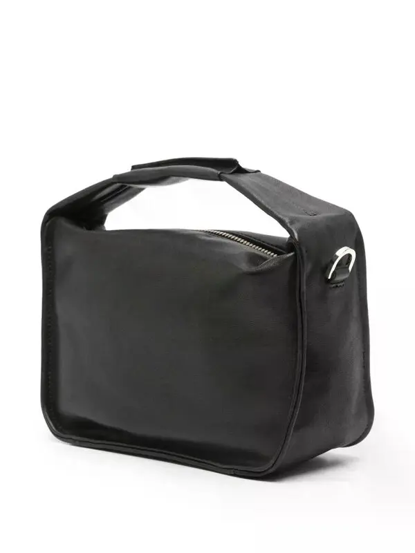 Patrizia Pepe Small Leather Hobo Tote Bag
