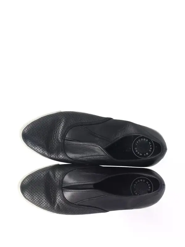 Marc Jacobs Slip-on Leather Sneakers