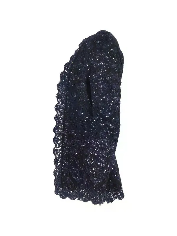 Oscar De La Renta Embroidered Sequin Jacket