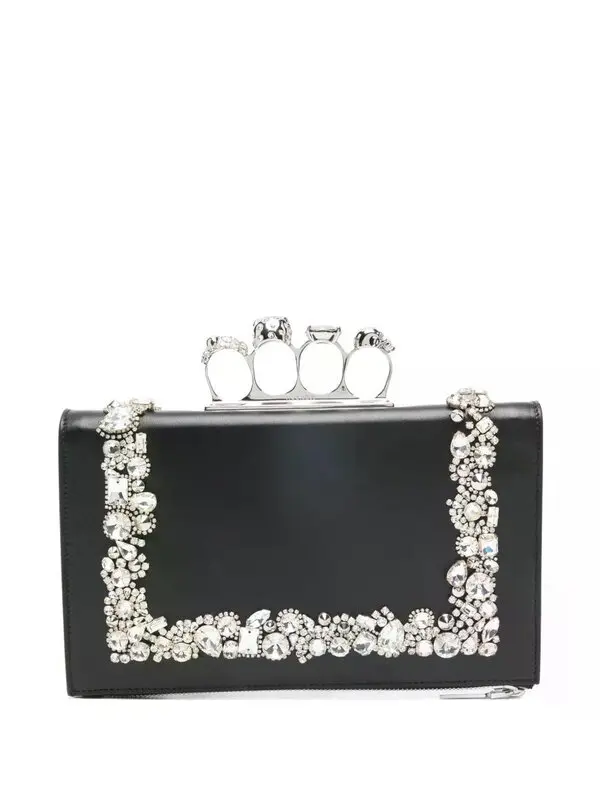 Alexander McQueen Embellished Knuckle Clutches