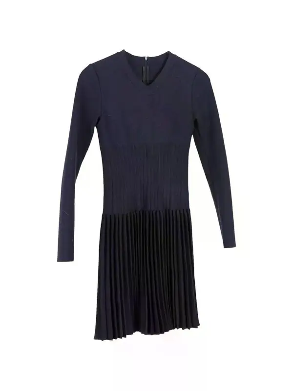 Alaïa Pleated Mini Dress
