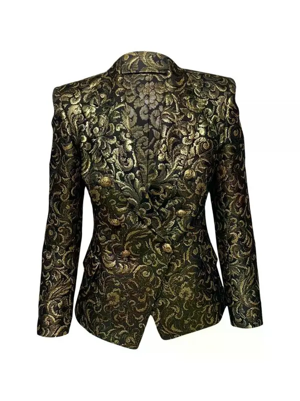 Balmain Brocade Double-breasted Blazer