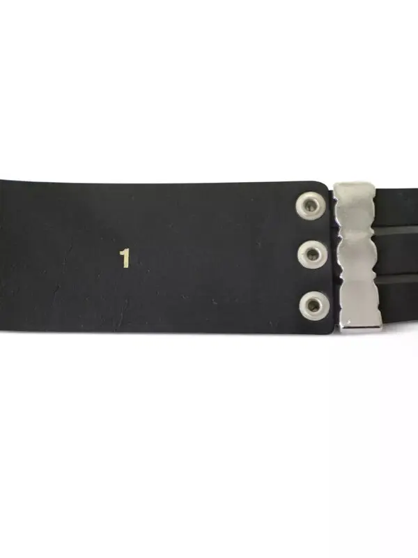 Maje High-waisted Leather Belt