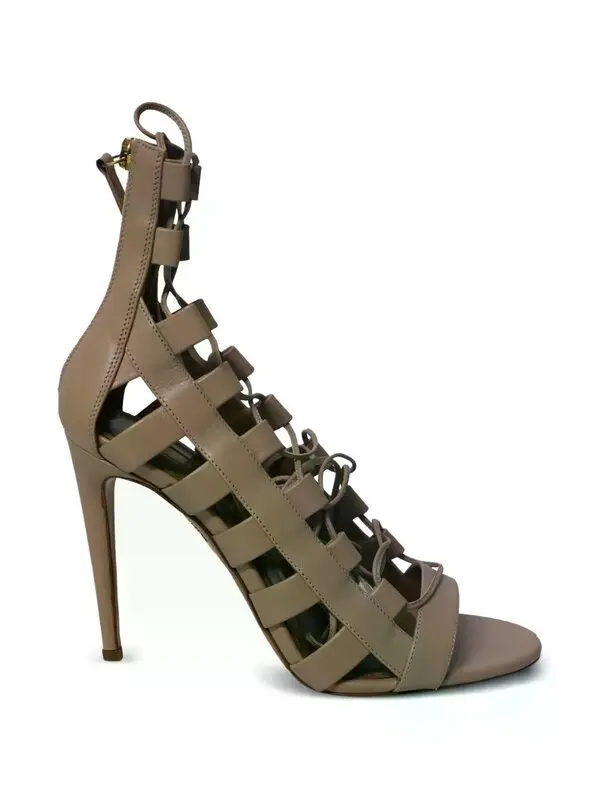 AQUAZZURA Lace-up Leather Sandals