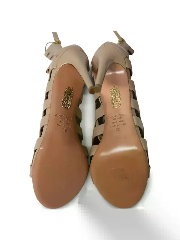 AQUAZZURA Lace-up Leather Sandals