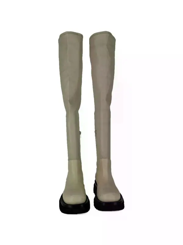 Bottega Veneta Lug-sole Over-the-knee Boots - Neutrals
