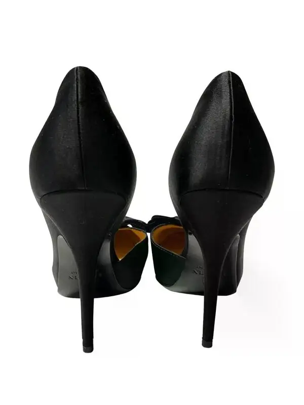LANVIN Bow Satin Pumps