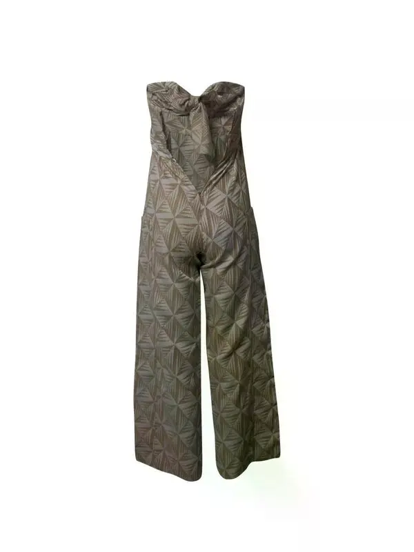 Johanna Ortiz Bow-detail Bustier Jumpsuit
