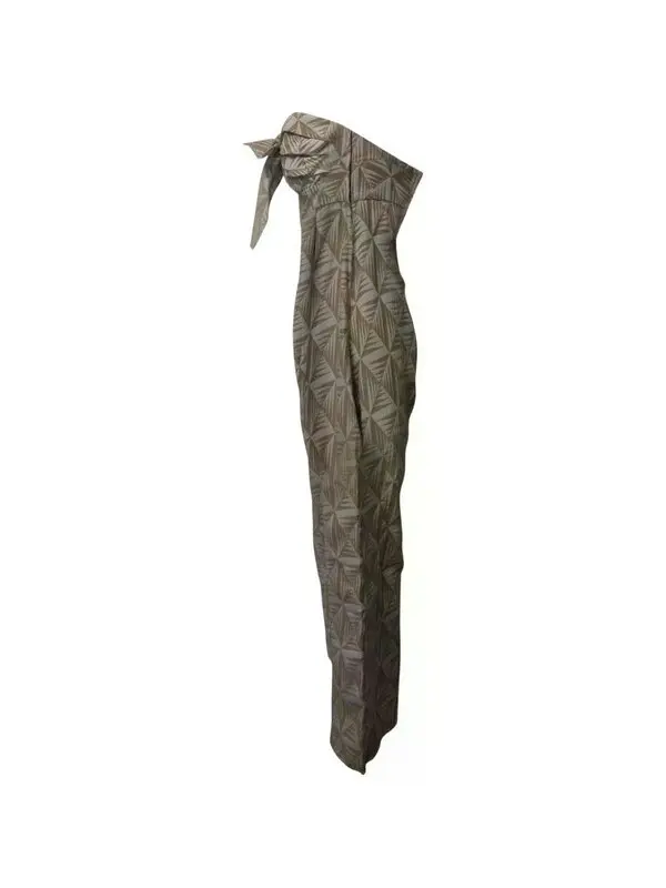 Johanna Ortiz Bow-detail Bustier Jumpsuit