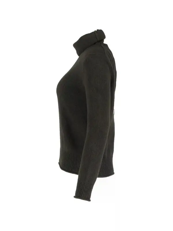 Nina Ricci Open-back Turtleneck Sweater