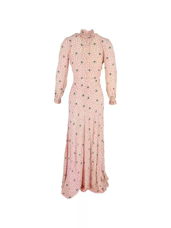 Vilshenko Eleanora Floral-print Maxi Dress