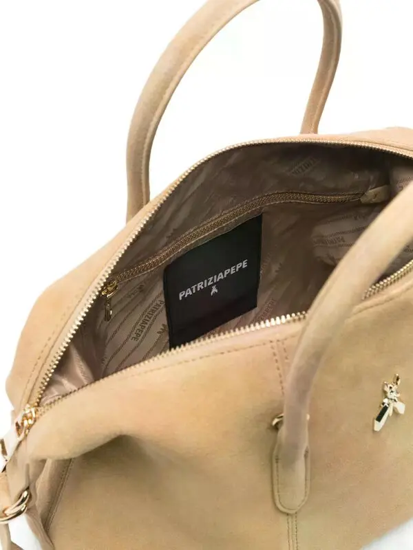 Patrizia Pepe Suede Tote Bag