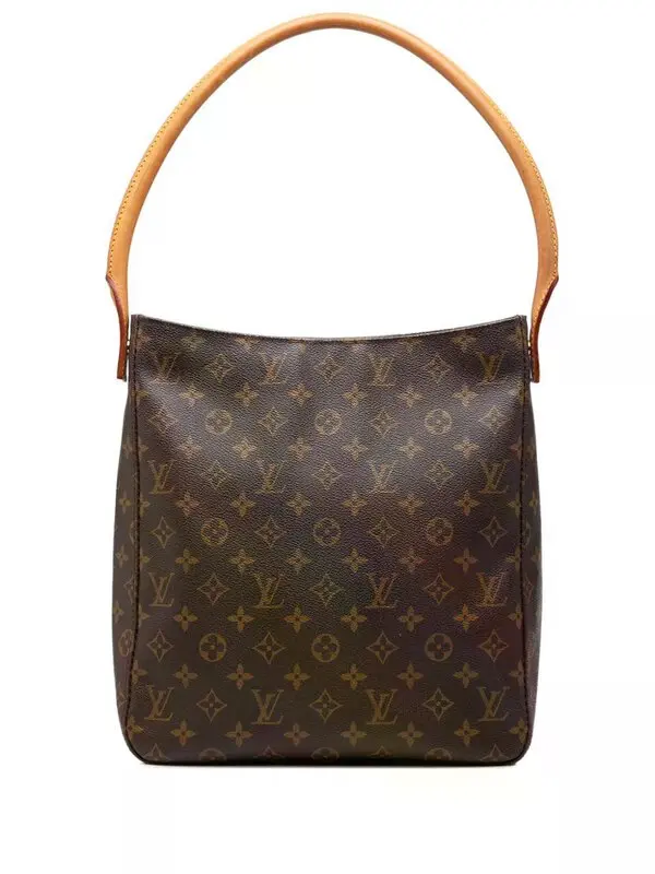LOUIS VUITTON 1999 Monogram Looping Gm Shoulder Bag - Brown