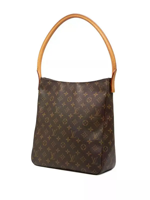 LOUIS VUITTON 1999 Monogram Looping Gm Shoulder Bag - Brown
