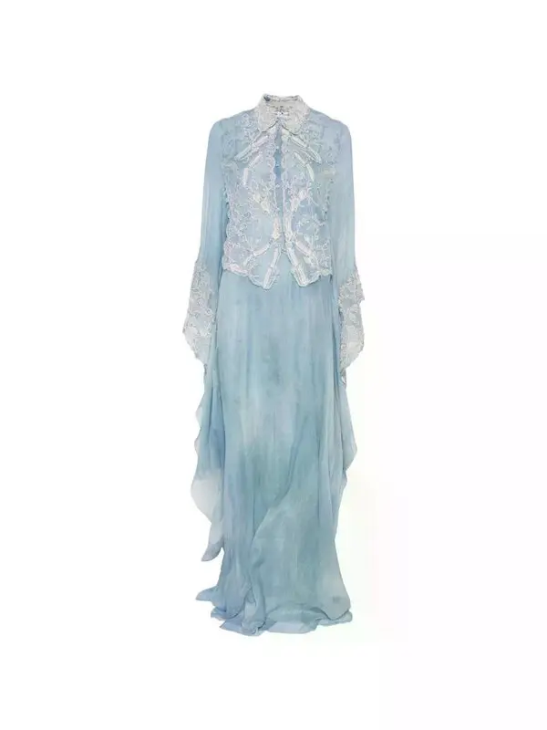 Ermanno Scervino Embroidered Maxi Dress
