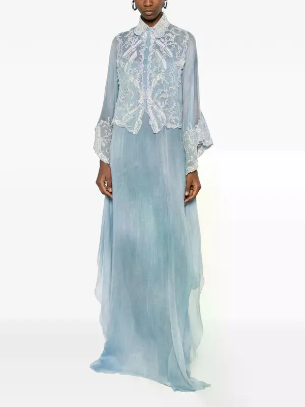 Ermanno Scervino Embroidered Maxi Dress