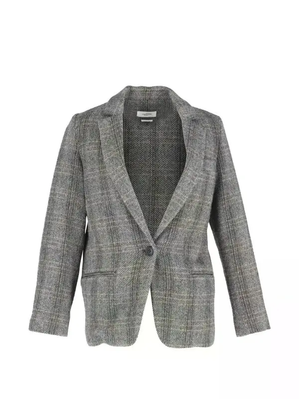 ISABEL MARANT VINTAGE Herringbone Wool Blazer