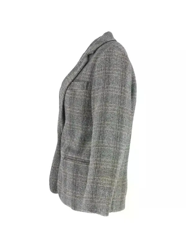 ISABEL MARANT VINTAGE Herringbone Wool Blazer