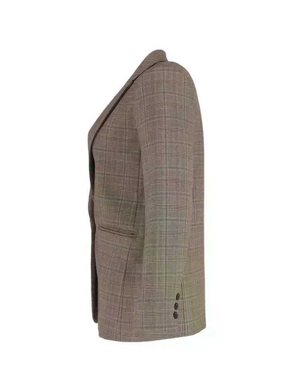 Sandro Jada Check-pattern Blazer