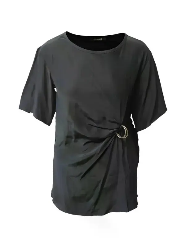Roberto Cavalli Buckle-detail Blouse