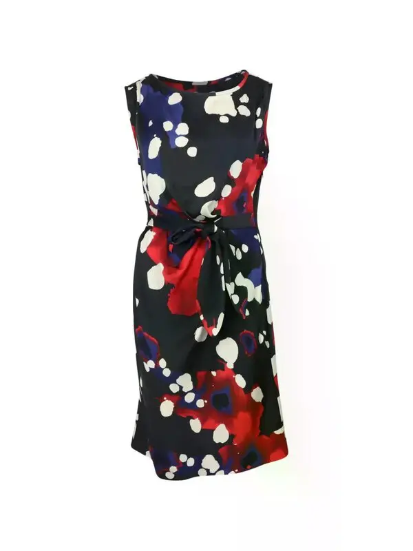 Diane Von Furstenberg Della Printed Dress - Black