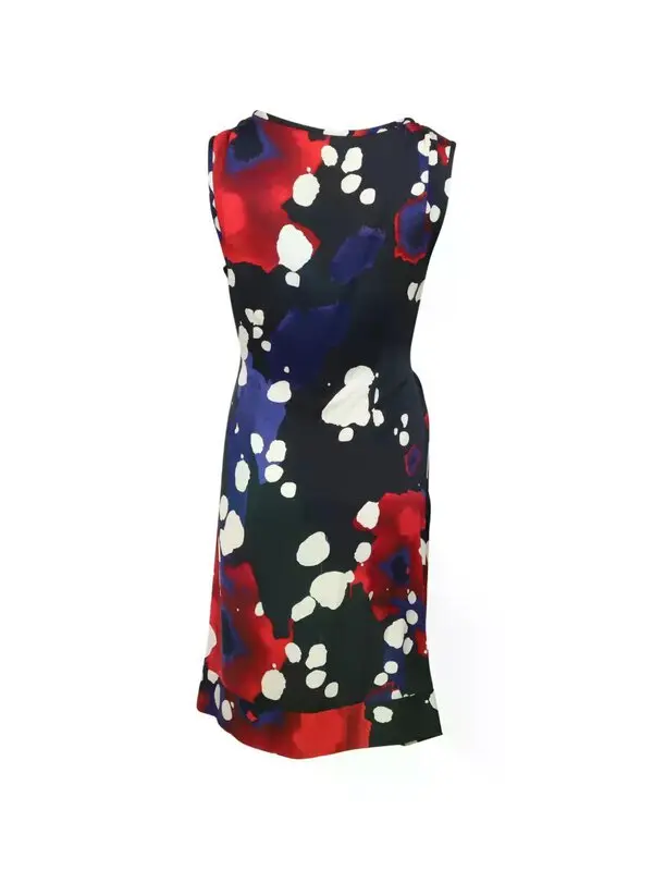 Diane Von Furstenberg Della Printed Dress - Black