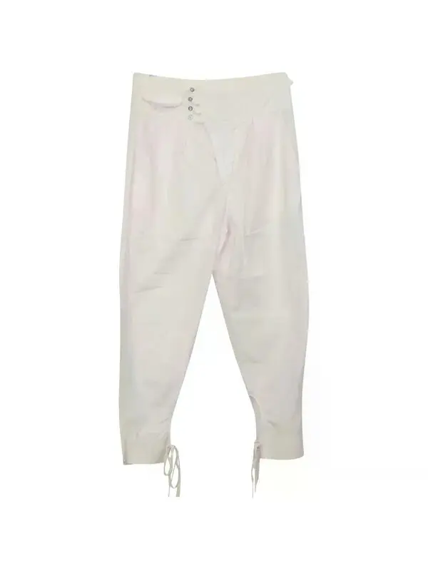 ISABEL MARANT VINTAGE Buttoned Cropped Trousers