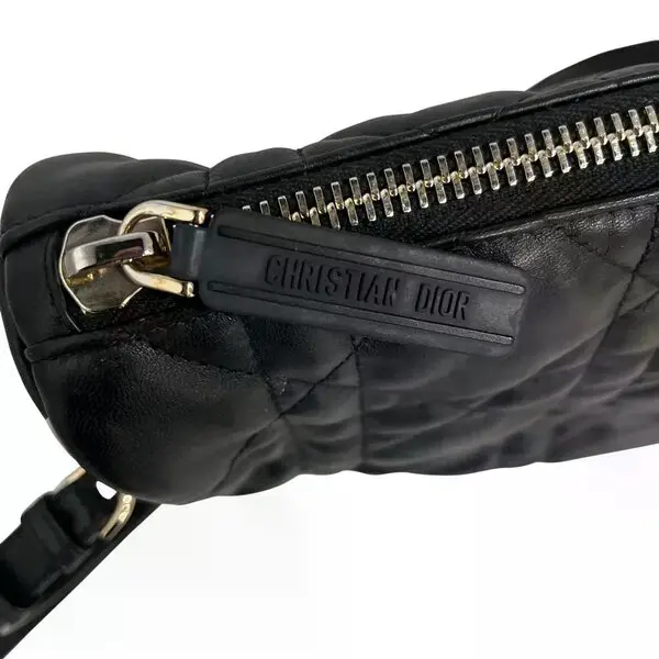 Dior Medium Vive Cannage Leather Shoulder Bag