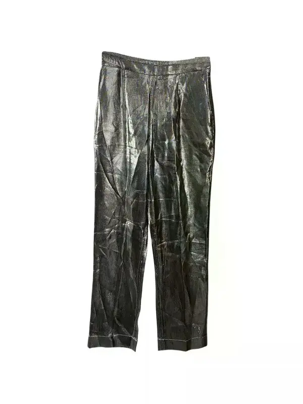 Isa Arfen Crinkled-effect Trousers