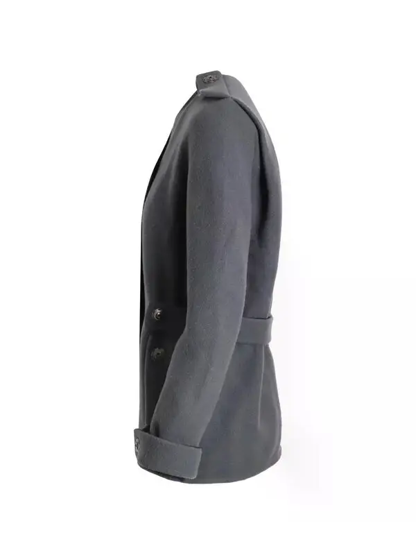 LANVIN Double-breasted Wool Coat