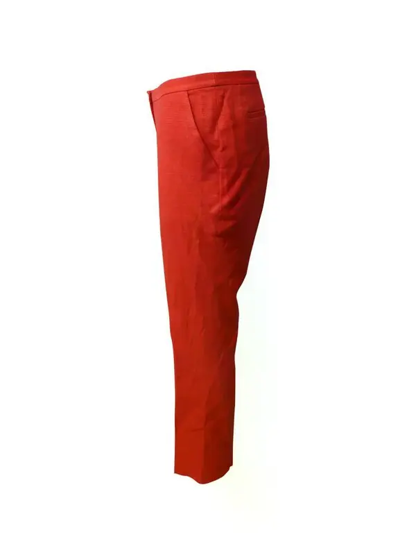 Diane Von Furstenberg Pressed-crease Trousers