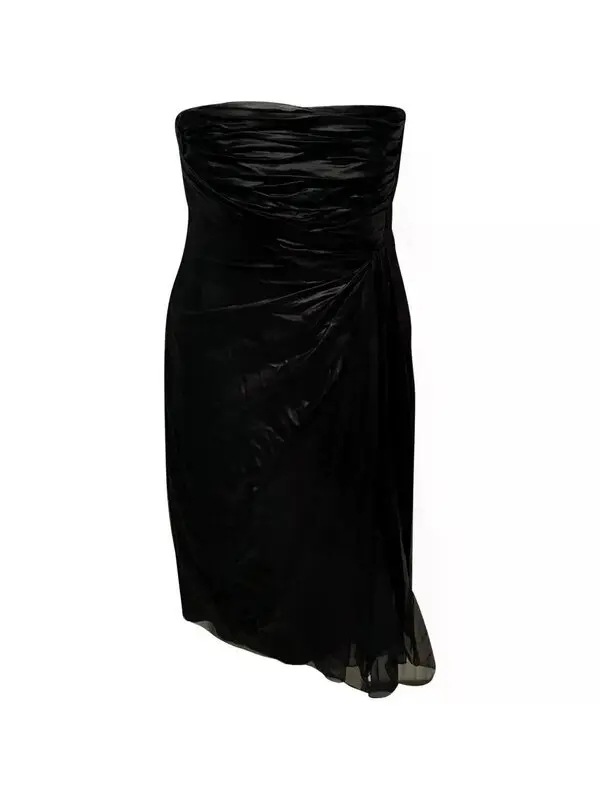 Valentino Garavani Strapless Ruched Mini Dress