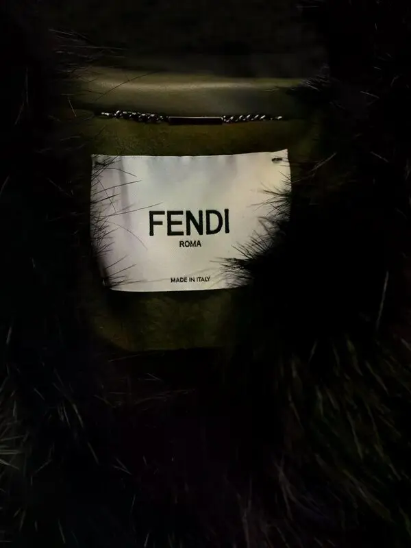 Fendi Fur-trimmed Coat