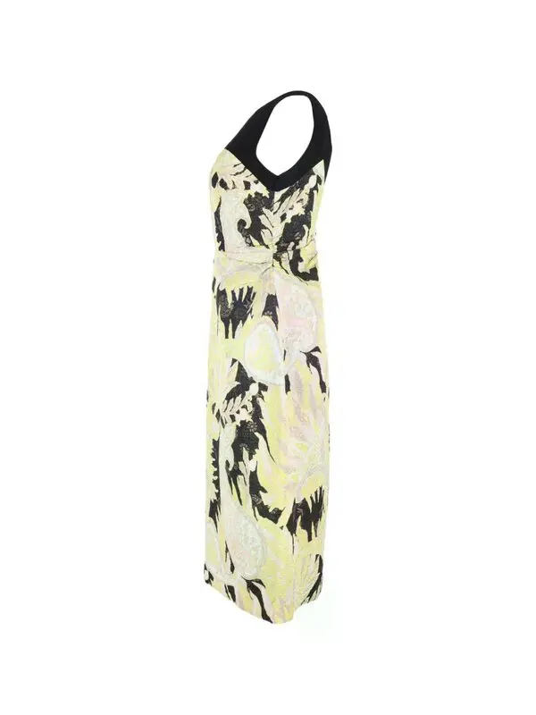 Dries Van Noten Paisley Printed Midi Dress