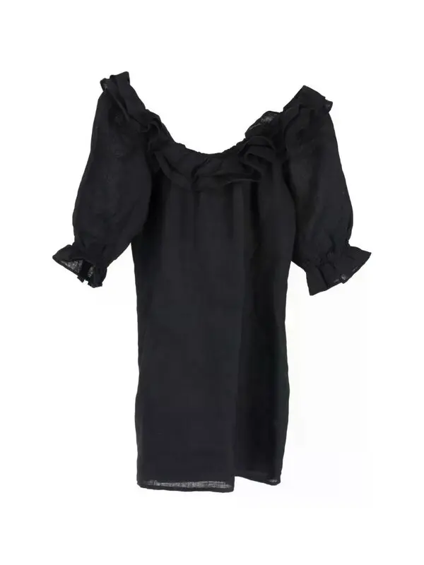 REFORMATION Ruffled Mini Dress