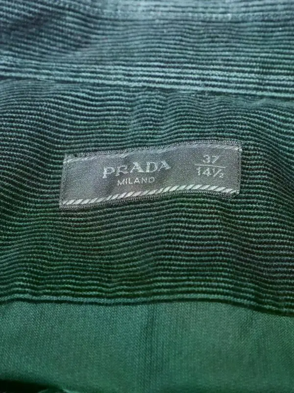 Prada Corduroy Button Shirt