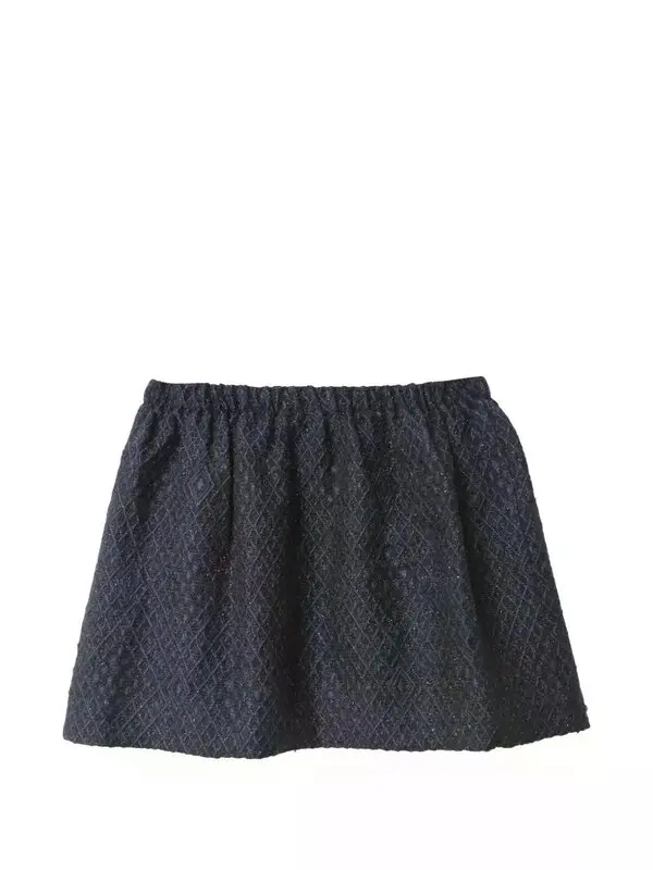 Maje Diamond-embroidered Mini Skirt
