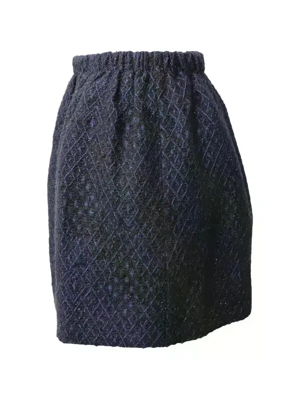 Maje Diamond-embroidered Mini Skirt