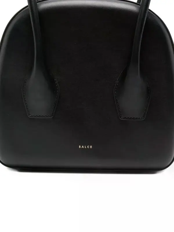 SALCE Rounded Shoulder Bag - Black