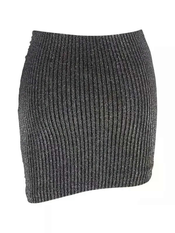 IRO PARIS Lamé Mini Skirt
