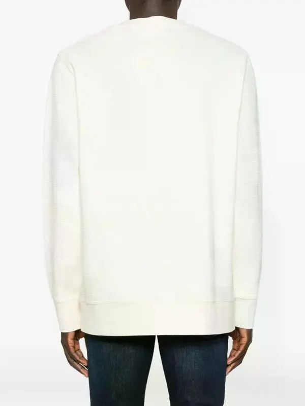Gant Textured Logo Sweatshirt