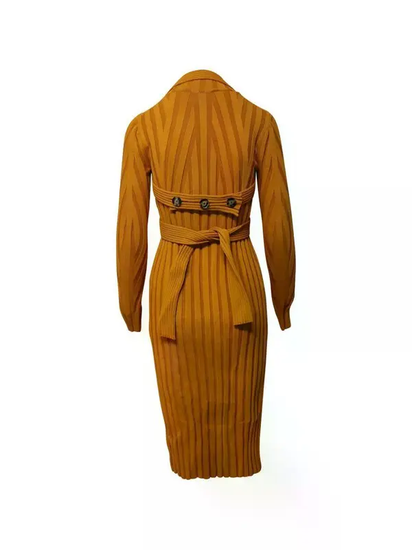 Proenza Schouler Rib Knit Long-sleeve Dress