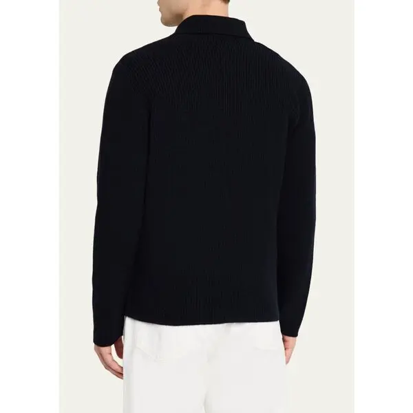 MAURIZIO BALDASSARI Cashmere Ribbed Cardigan