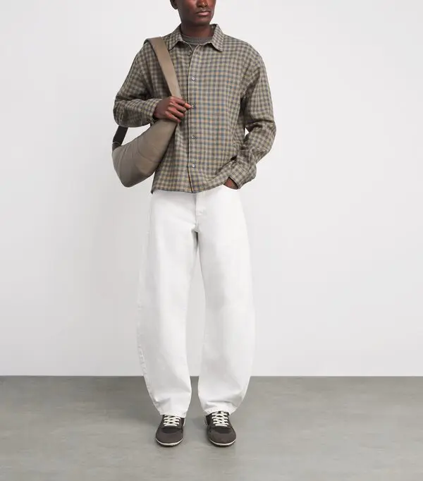 FRAME Virgin Wool Check Shirt