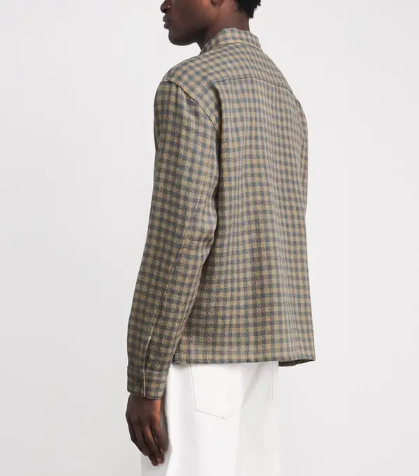 FRAME Virgin Wool Check Shirt