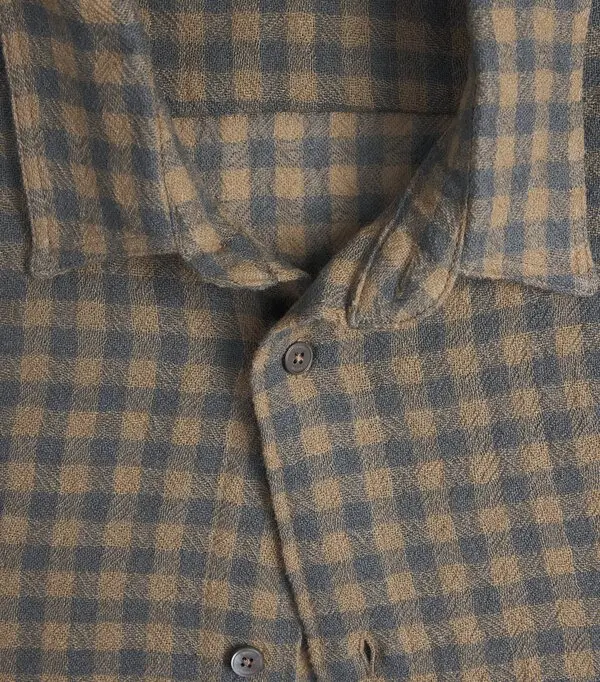 FRAME Virgin Wool Check Shirt